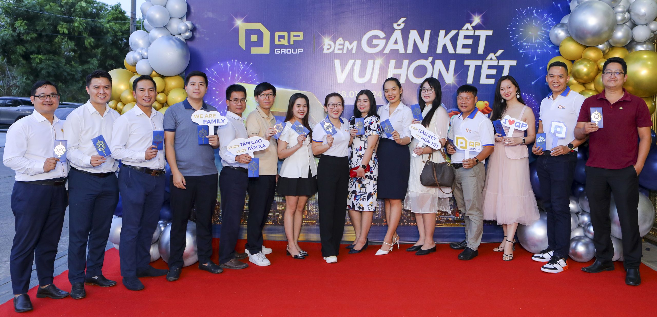 QP GROUP TỔNG KẾT HOẠT ĐỘNG KINH DOANH VÀ TIỆC TẤT NIÊN NĂM 2023 - QP Group